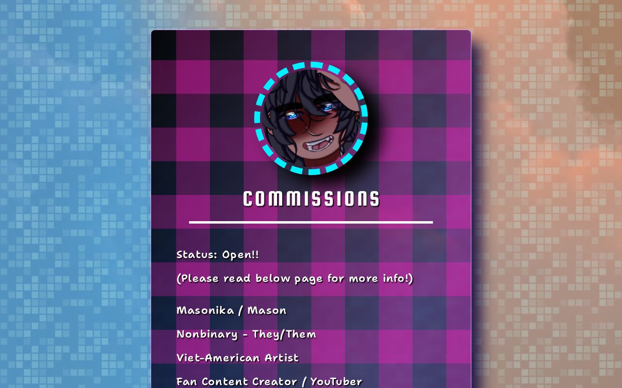 Masonika Commissions 2025